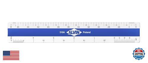 ALVIN Plastic Architect Scale, 310A, Scale for Drafting and Drawing ...