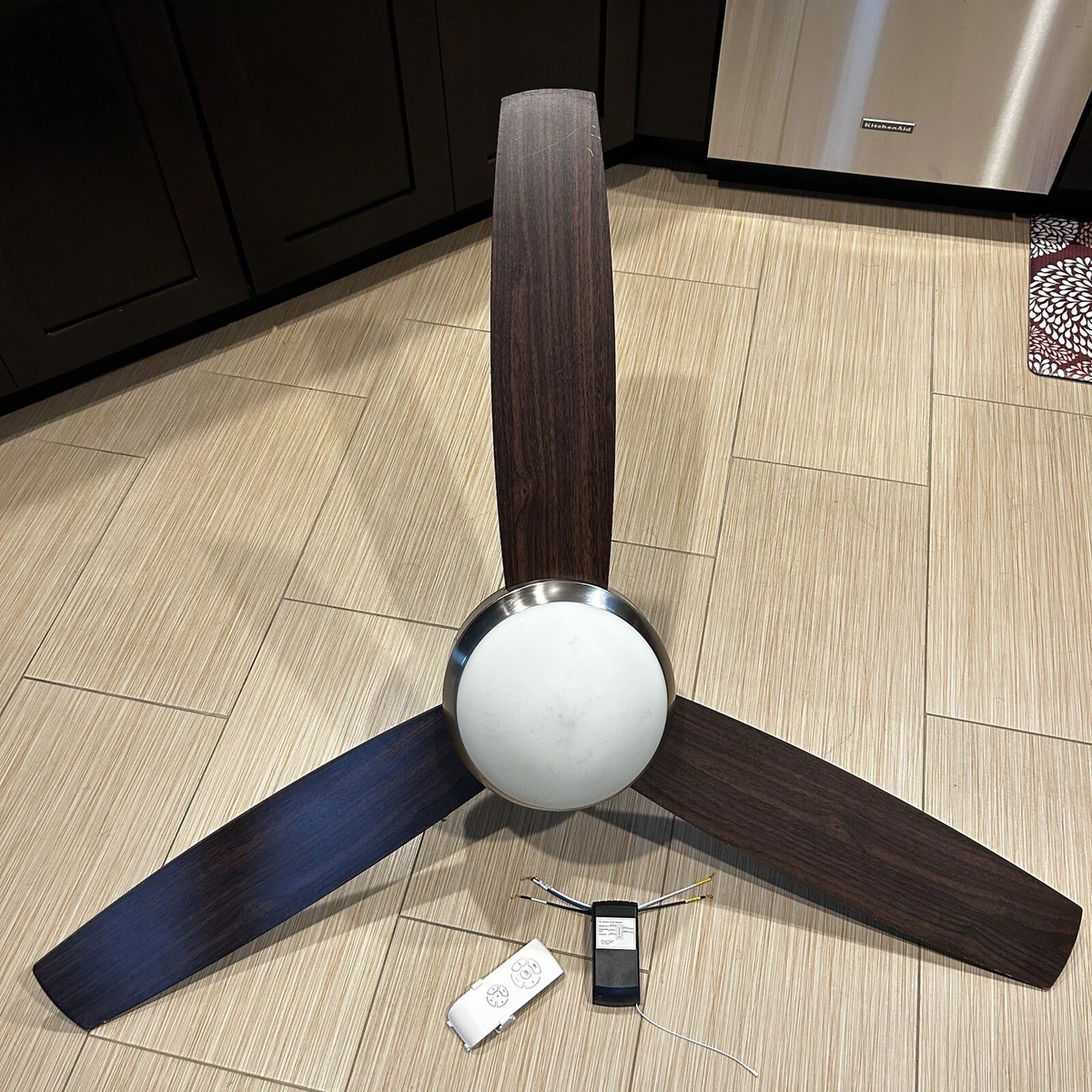 Harbor Breeze 52 Ceiling Fan Helix Ii Cobalt Blue | Shelly Lighting