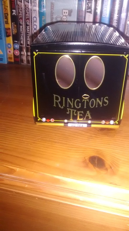 Ringtons Tea Tin Plate Delivery Van shaped storage Biscuit tin, Tea ...