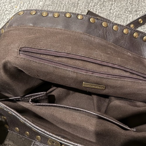 Aqua Madonna Y2K Leather Tote Buckle Slouchy Shoulder Straps Chocolate Brown Bag | eBay