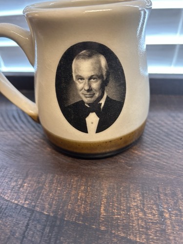 JOHNNY CARSON Collection THE TONIGHT SHOW Ceramic Coffee Cup Mug FBI ...