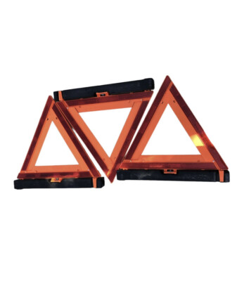 TRIANGLE WARNING FLARE KIT By James King & Co - Model 1005 New 3-Pcs | eBay