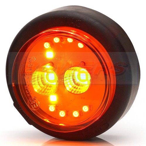 COMPACT SMALL LED REAR ROUND COMBINATION STOP/TAIL/IND LIGHT LAMP ONLY ...