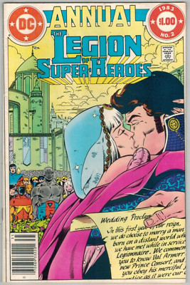 Legion of Super-Heroes Annual 2 Karate Kid/Princess Projectra Wedding ...