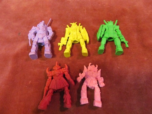 LOT OF 5 1980's TRANSFORMER PENCIL TOPPER ERASERS | eBay