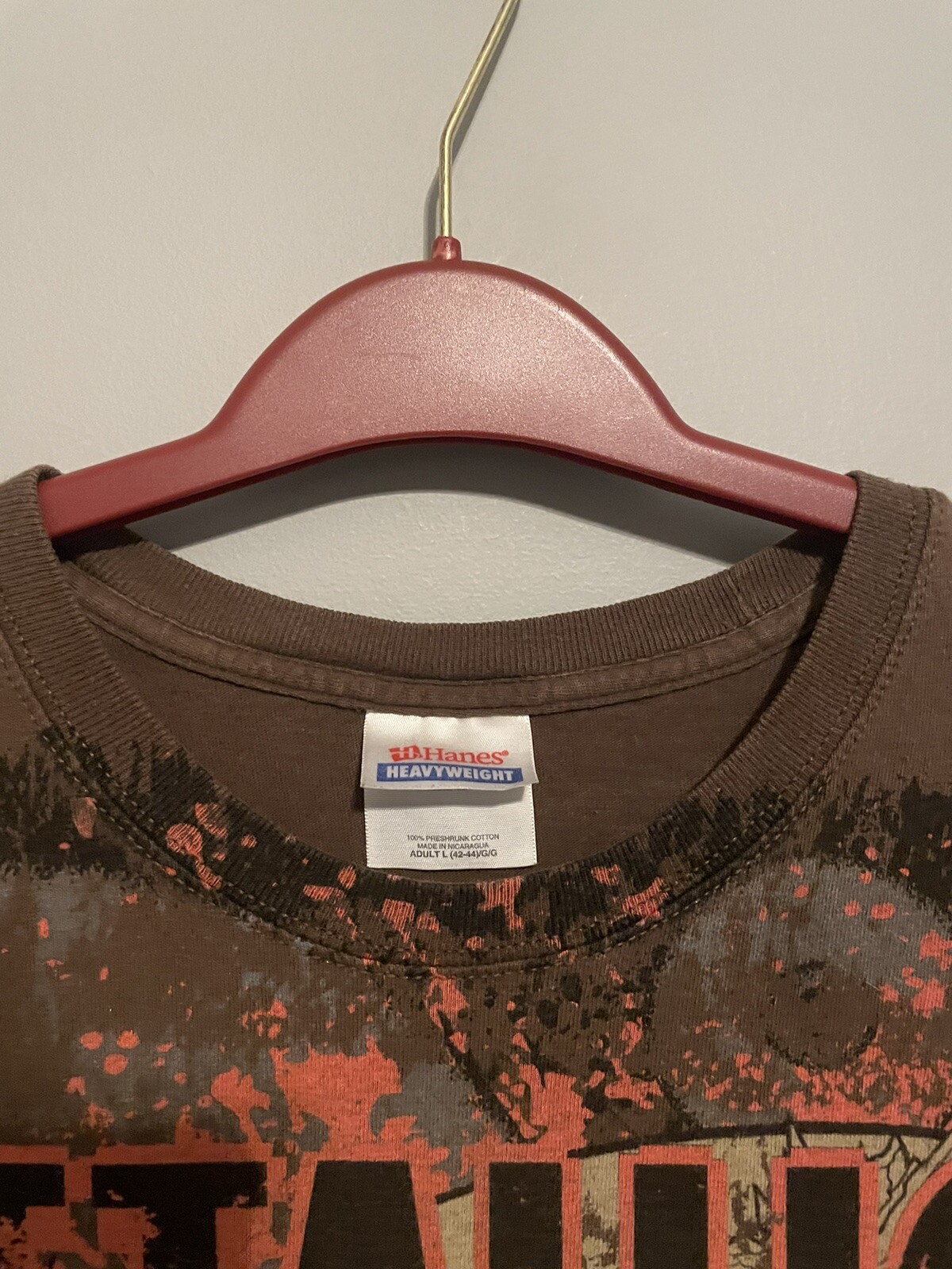 Vintage Metallica The Shortest Straw Size Large T-Shi… - Gem