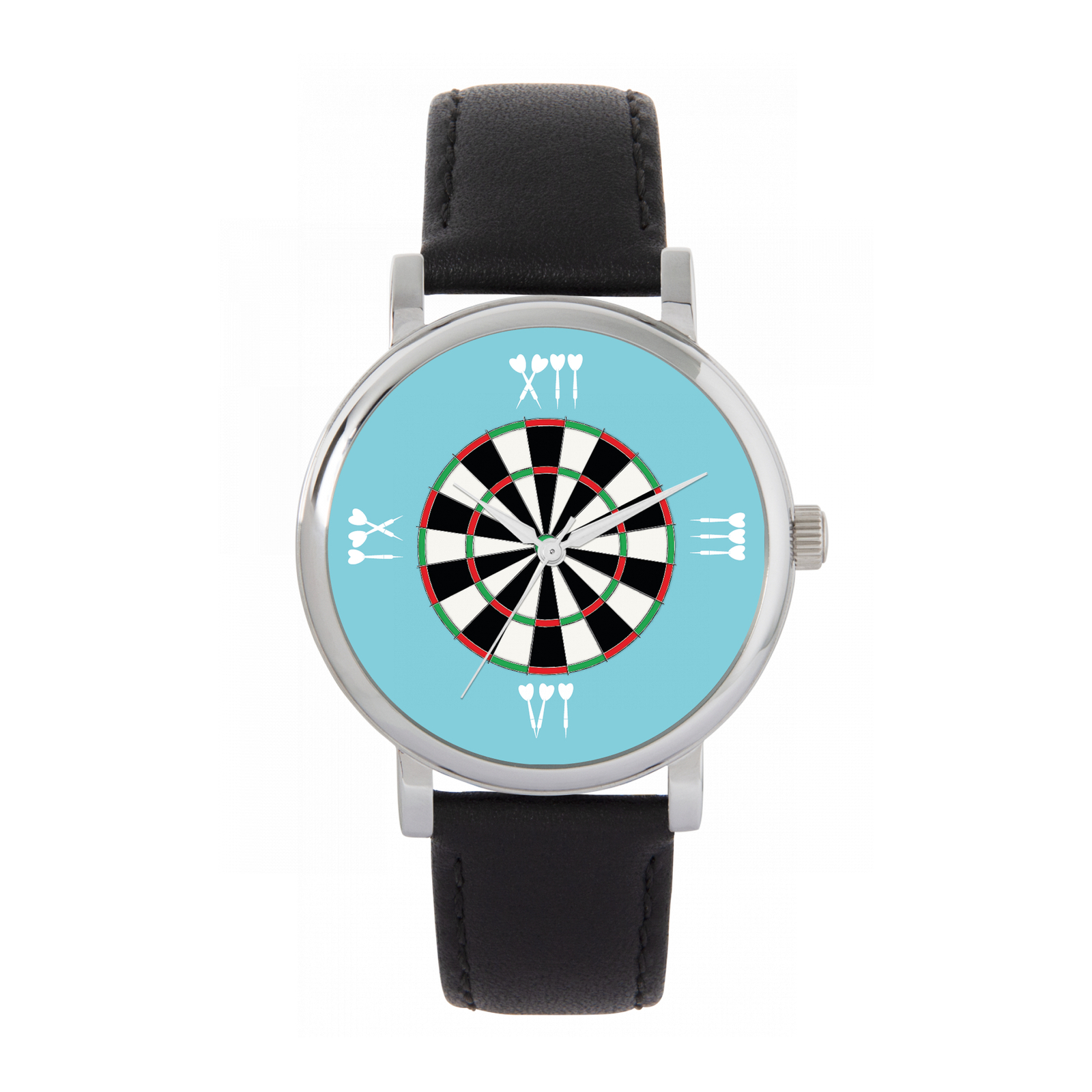Toff London TLWS-31307 Ladies Blue Roman Numerals Dartboard Watch | eBay UK