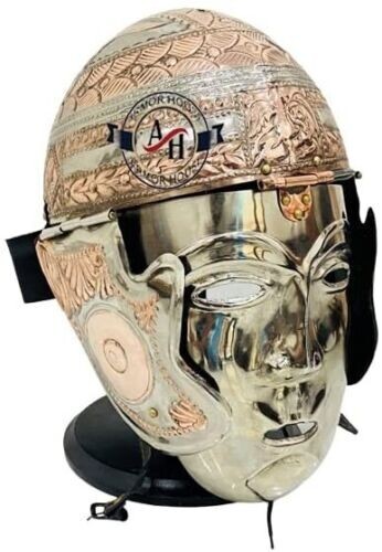 Roman Face Centurion Helmet Medieval Knight Official Armor Costume With ...