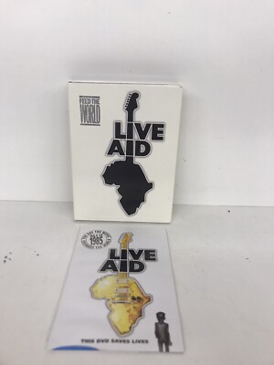 Live Aid July 13 1985 (DVD, 2004, 4-Disc Box Set) Classic Live Concert ...