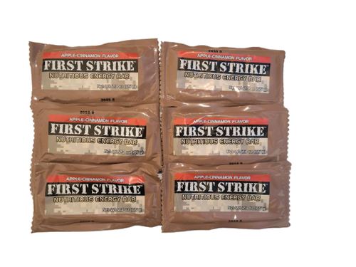 First Strike Bars Apple-Cinnamon, Full Size [2.3 oz.] - 6, 12, 24 and ...