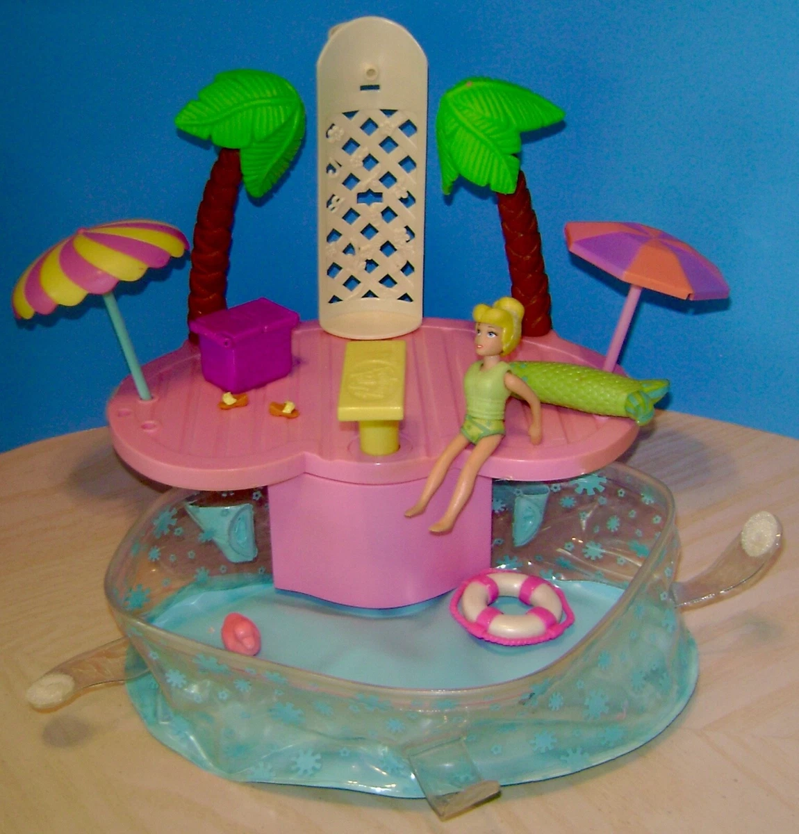 Vintage Polly Pocket Splashin Fashion Pool Party Play Set, 59% OFF
