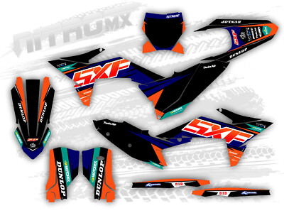 Graphics Kit fits KTM SX XC 125 150 SXF XCF 250 300 350 450 2025 Decals ...