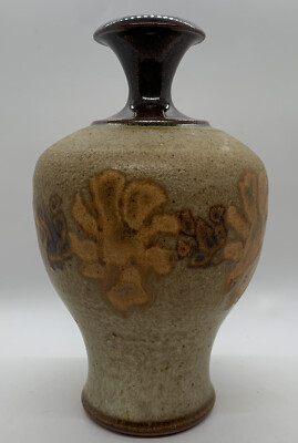 Bill Karaffa Hand thrown Stoneware Vase Firemouth Pottery | eBay
