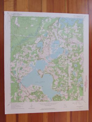 Lake Jackson Florida 1964 Original Vintage USGS Topo Map | eBay