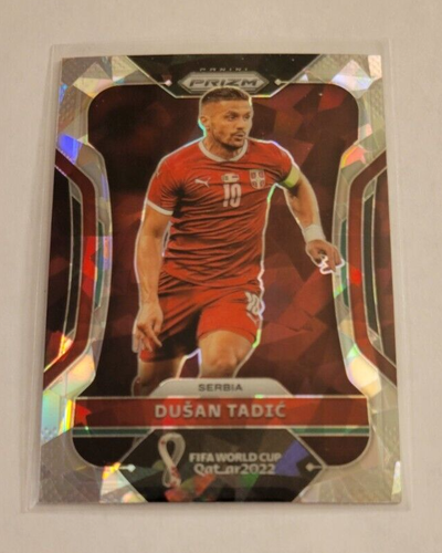 Dusan Tadic 2022 Prizm World Cup Cracked Ice Card #254 | eBay
