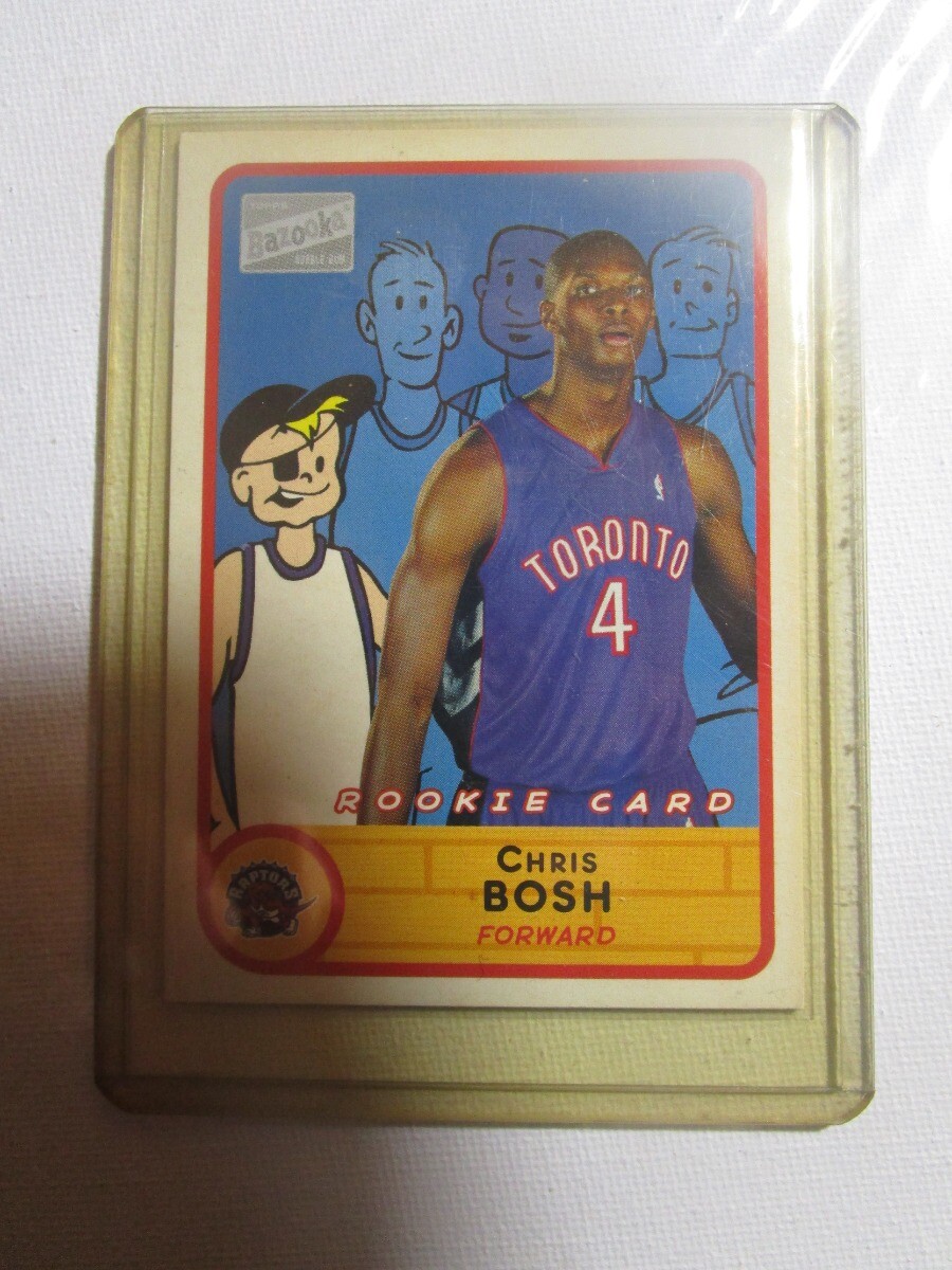 Chris Bosh 2003 Topps Bazooka Rookie Card RC Toronto Raptors #279 | eBay