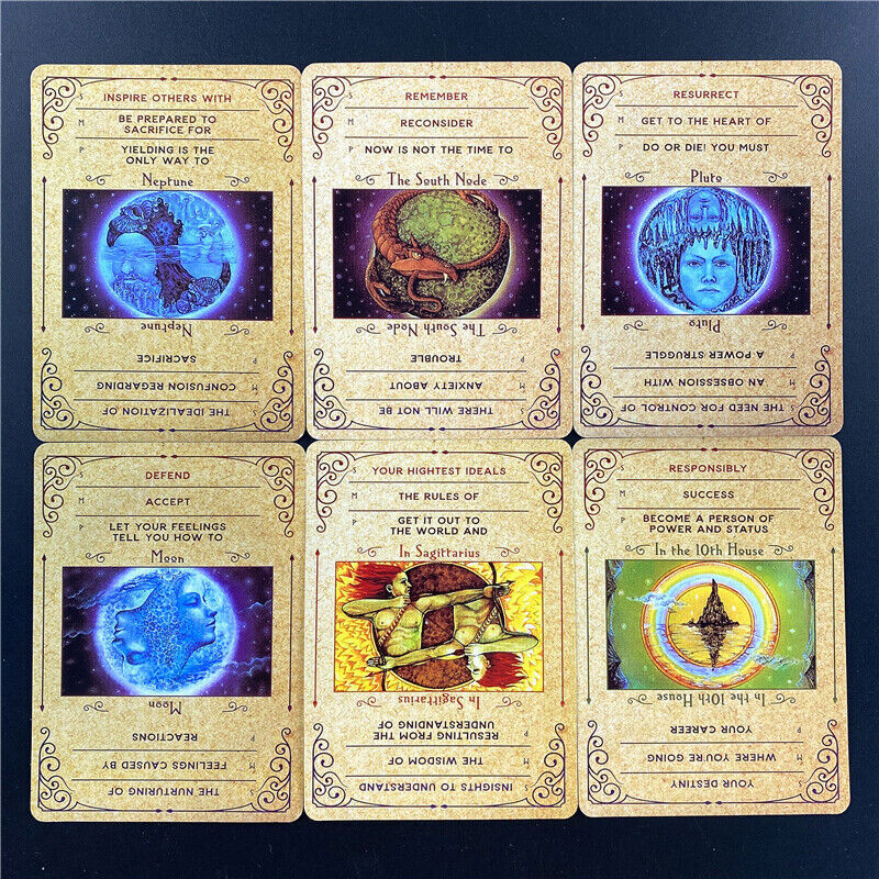 Karma Oracle Tarot Card Deck Set Play Fortune Fun Beginners Game Party ...