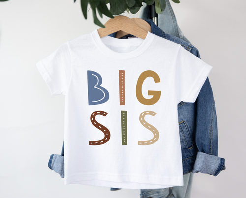 Big Sister T-Shirt, Big Sis T-shirt, Sibling T-shirt, Pregnancy announcement | eBay Australia