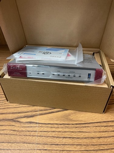 ZyXEL ATP100 Advanced Threat Protection UTM Firewall VPN Router ...