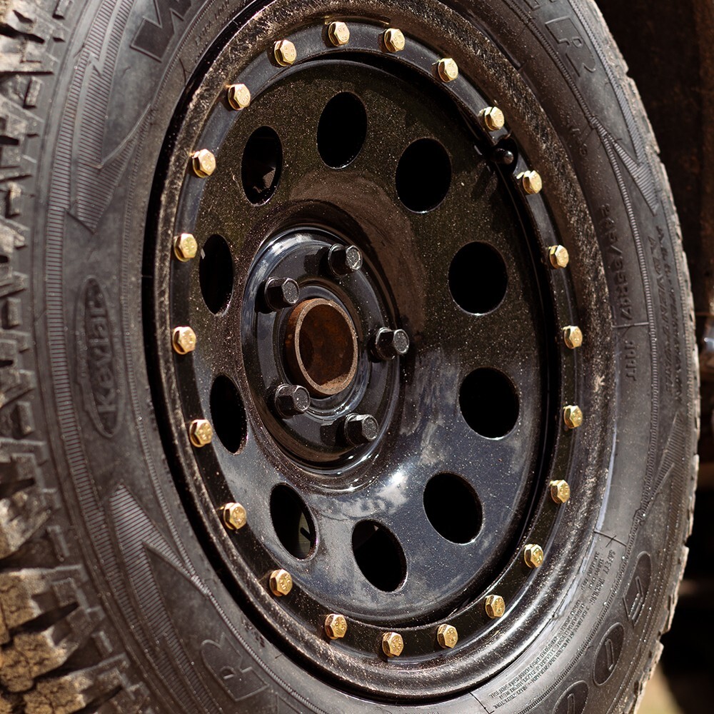 FOR VW CRAFTER 5X120 TUFF TORQUE BEADLOCK 17" STEEL WHEELS W/ BF ...