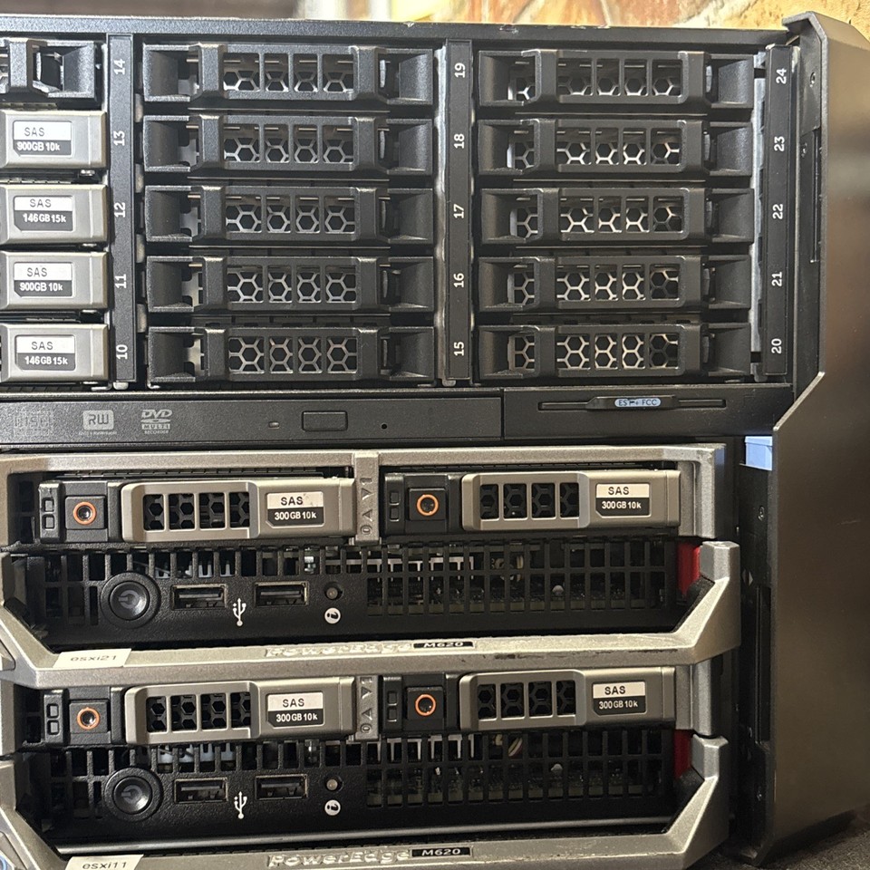 Dell PowerEdge VRTX Blade Server / 4X PowerEdge M620 10K | eBay