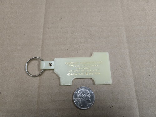 Ahlfeldt Chevy Volga South Dakota SD Vintage Car Dealership Keychain ...