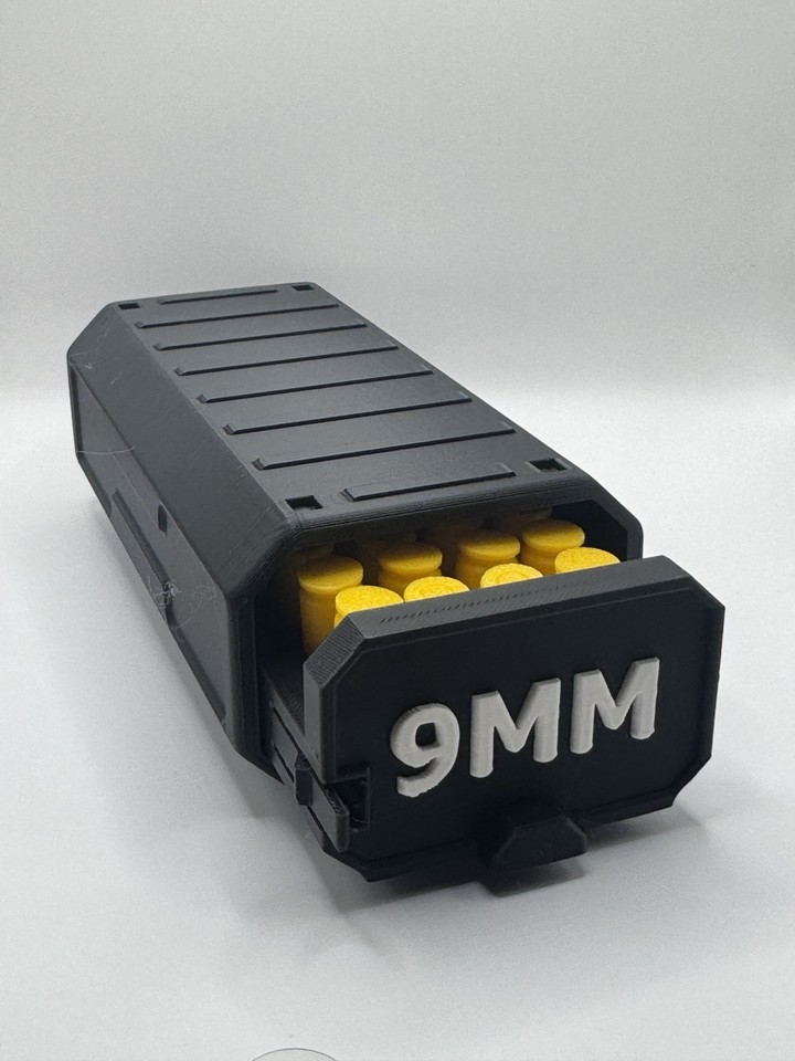 9MM Ammo Box Locking - 40 Rounds | eBay