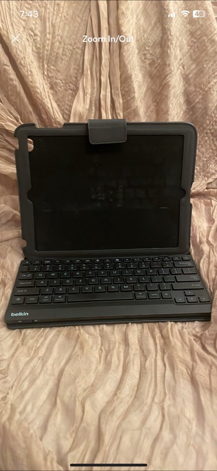 Belkin QODE Ultimate Pro Keyboard Case for iPad Air 2 (F5L176ttBLK) | eBay