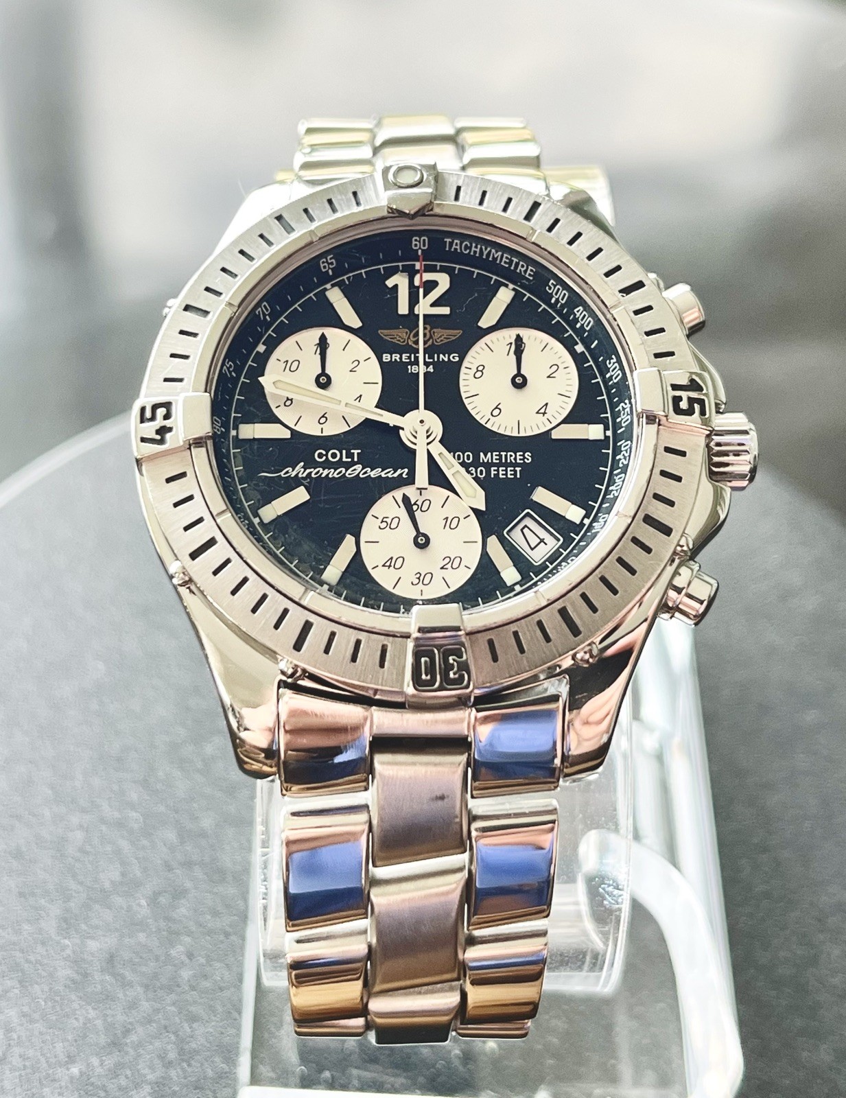 Breitling A53350 38mm Men’s Watch with Authentication, Original Box ...