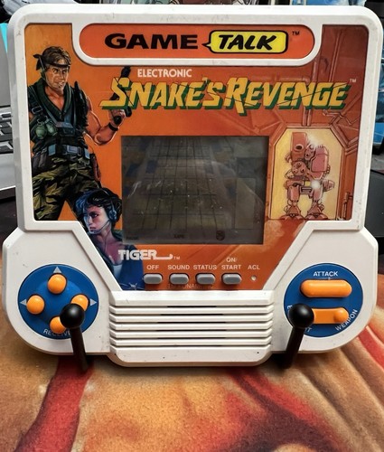 Vintage Rare Metal Gear Snake’s Revenge Tiger Hand Held Game, Konami ...