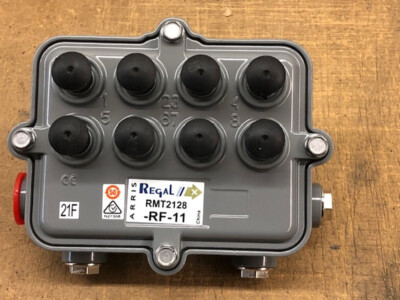 Regal RMT2128-RF-xx 8 Port 1.2GHz Signal Distribution Tap- Various DB ...