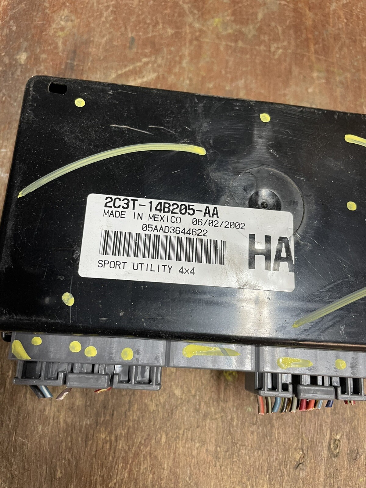 2c3t-14b205-aa 2002 Ford F250 SD 5.4l 4x4 ESOF PL PW Gem Computer ...