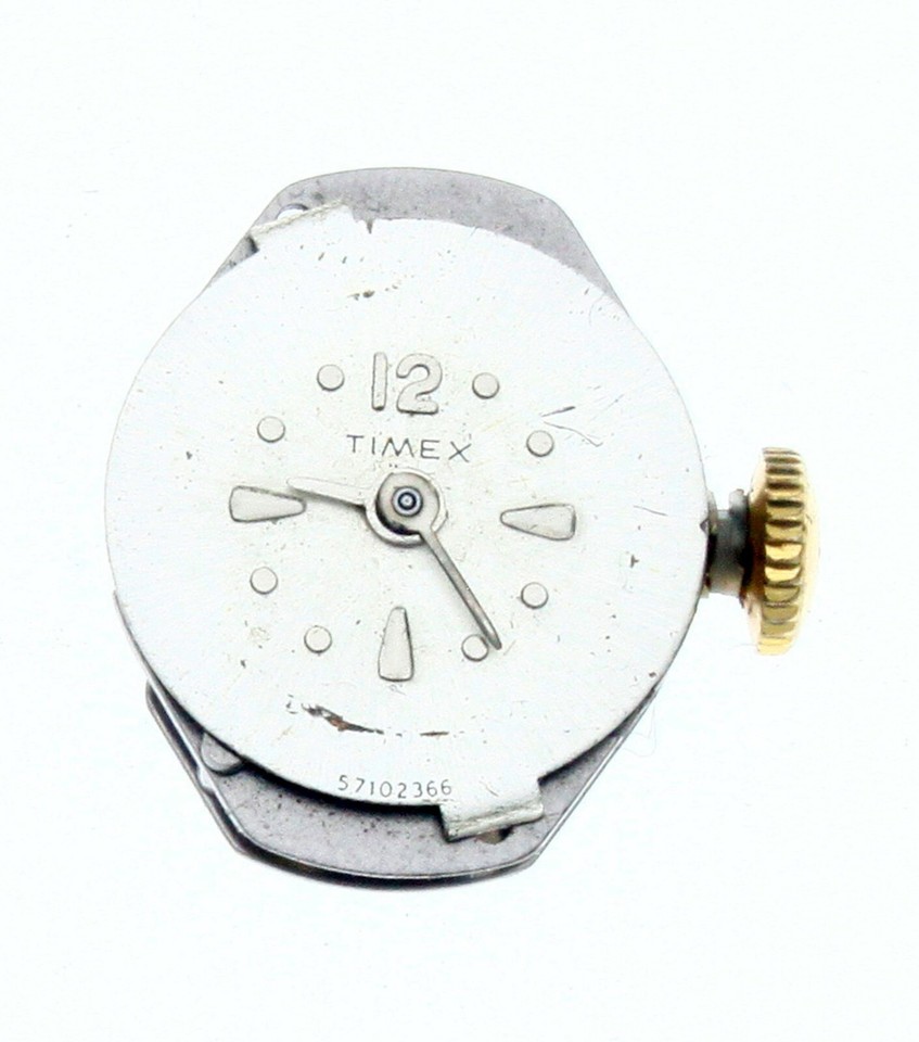 TIMEX Antique Vintage Winding or Quartz Watch Movement For Parts or ...