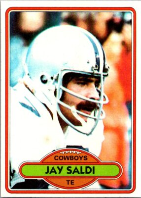 Jay Saldi - 1980 Topps Football #229 - Dallas Cowboys Rookie | eBay