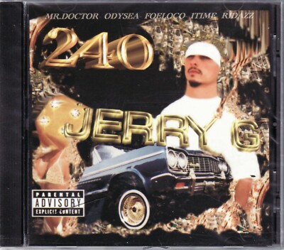 JERRY G/240 CD [FOE LOCO/MR. DOCTOR/ONETIME/RIDAZZ/OG RARE MARYSVILLE ...