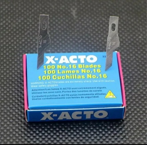 X-ACTO® No. #16 Bulk Pack 100 Blades for X-Acto Knives For Cell Phone ...