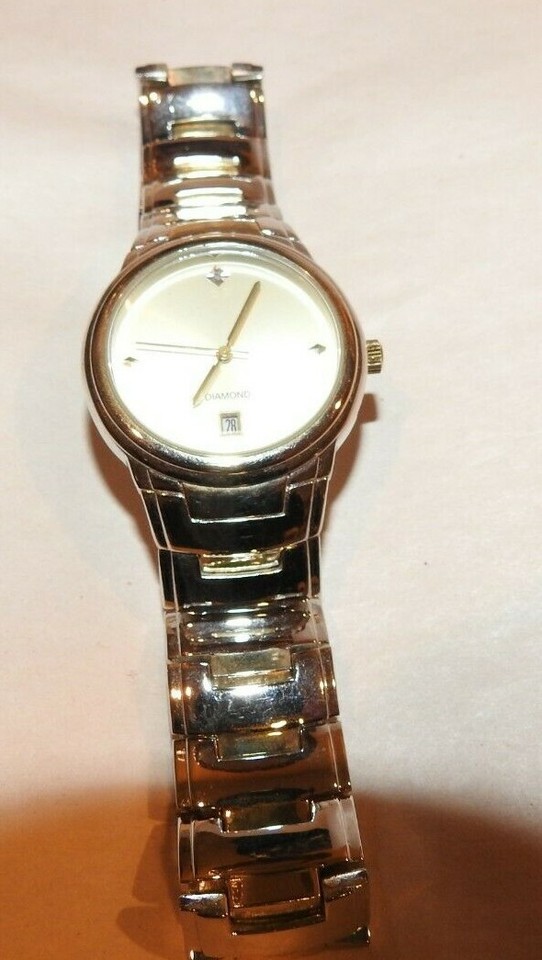Men's Allude Watch, Date & Diamond, Japan Movement, Needs Battery | eBay