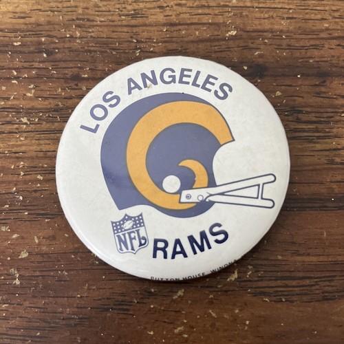 Vintage '70's Los Angeles Rams Pin Back Button | eBay