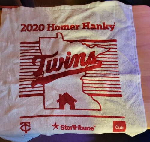 Minnesota Twins Homer Hanky 2020 Postseason MLB Playoffs Bomba Squad ...