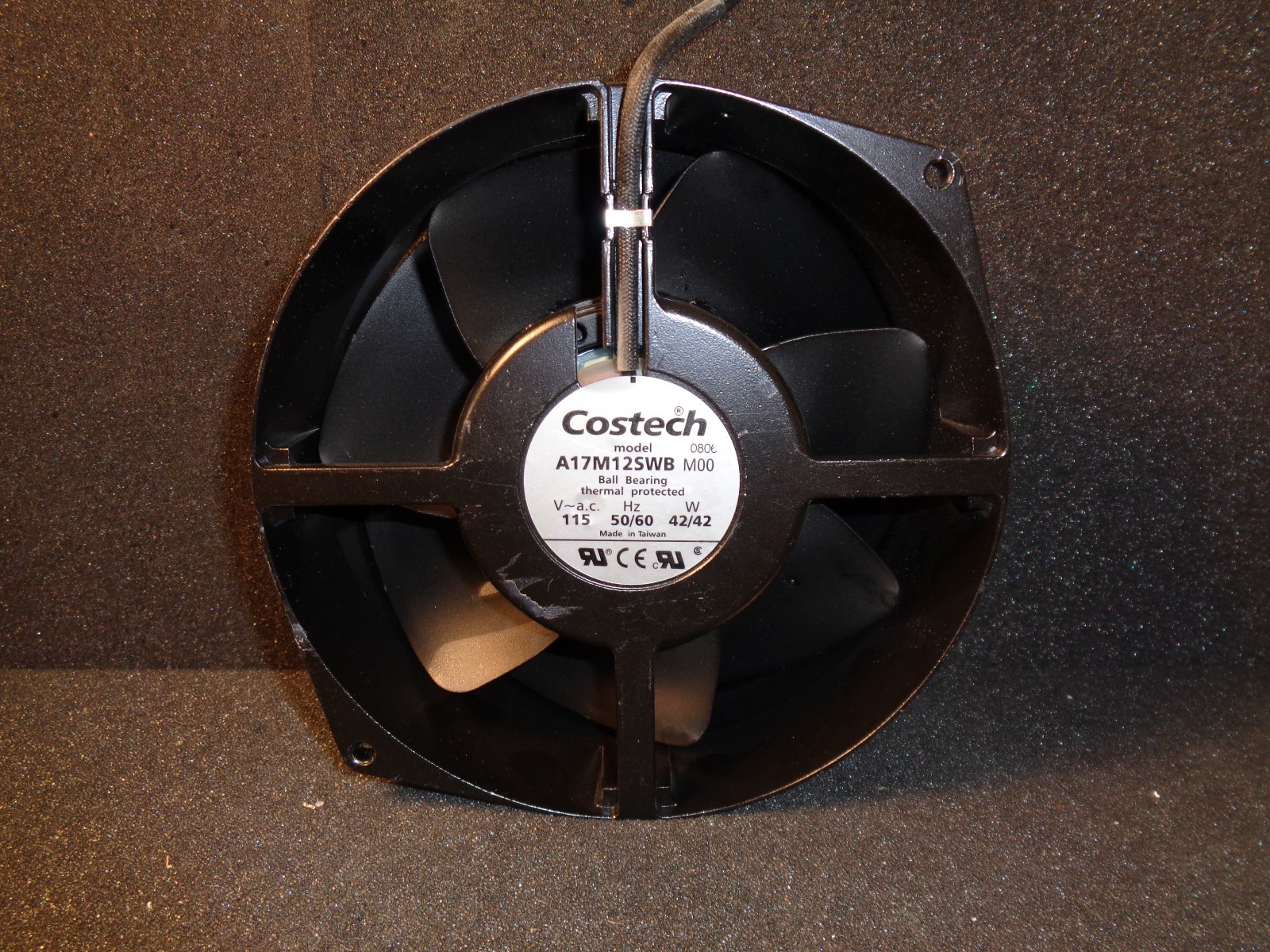 Costech+A17M12SWB+M00+115VAC+42%2F42W+7%22x6%22x2-1%2F4%22+Ball+Bearing ...