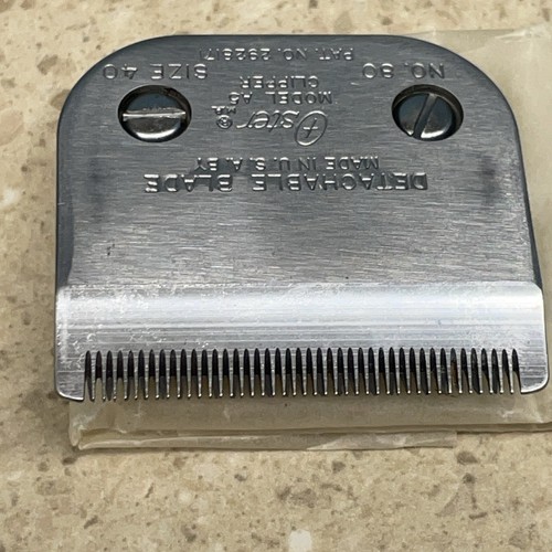NOS Oster Professional 80 Clipper Blade Sz 40 Unitary Cutting Assembly ...