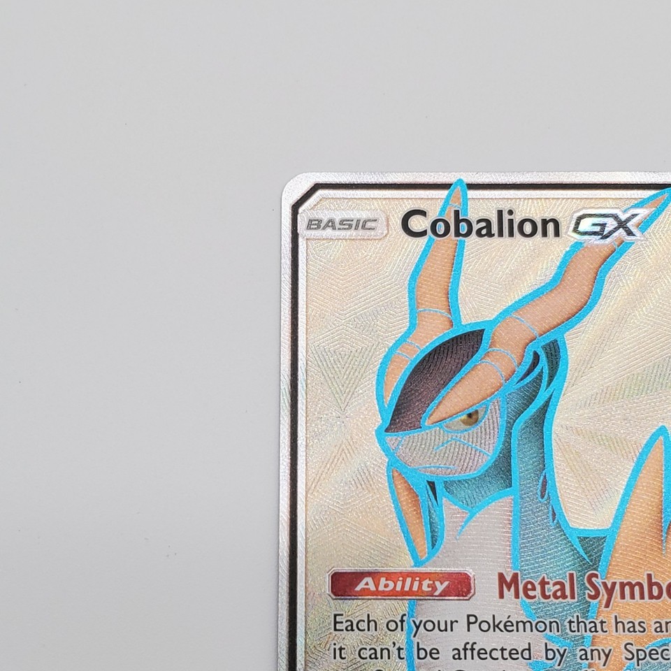 Pokemon TCG Team Up 168/181 Cobalion GX Full Art NM | eBay