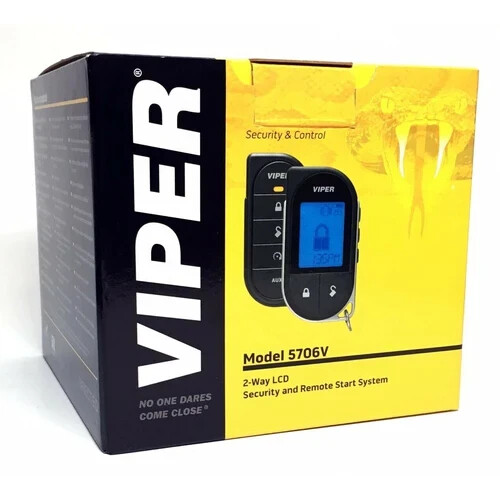 Viper 5706V Car Remote Start Security Alarm System 1-Mile Range 2-Way ...