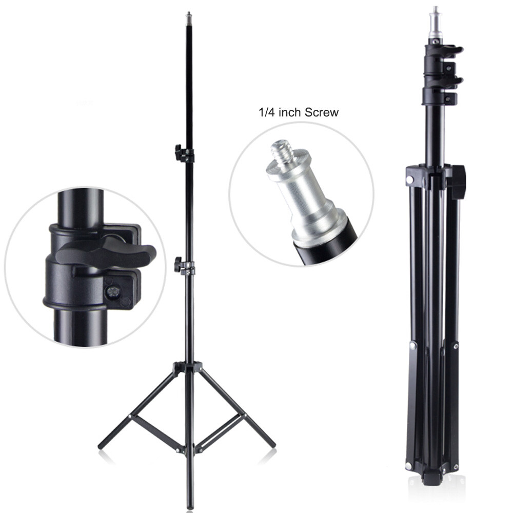Adjustable Tripod Light Stand Photography Studio LED Video Umbrella ...