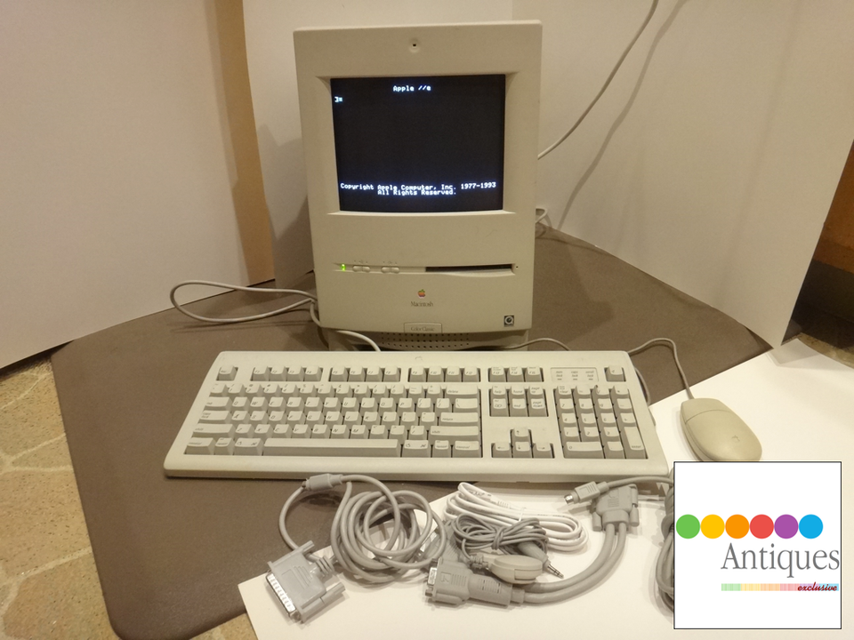 Vintage Rare Macintosh Color Classic MYSTIC Apple IIe 132MB RAM 4GB HD ...
