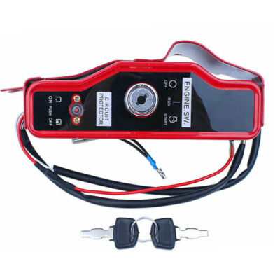 Ignition Switch & Box With Keys For Honda GX340 11HP & GX390 13HP Gas ...