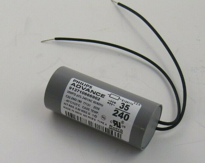 ADVANCE 913710666902 35MFD 240V Capacitor - 35uf 240 VAC - Prepaid ...