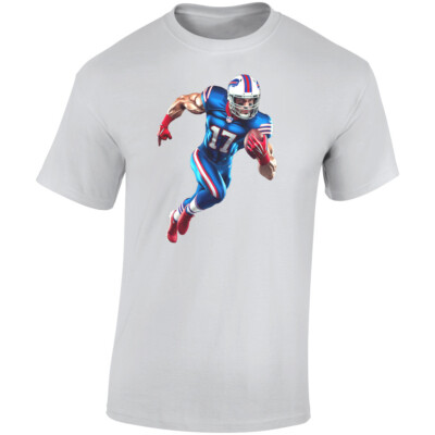 Cool New Josh Allen Style Tee Buffalo Quarterback TShirt Football ...