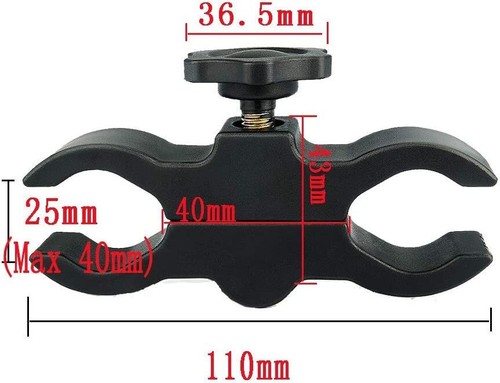 2Pcs Tactical Flashlight Torch Barrel Mount Hunting Rifle Scope Mount ...