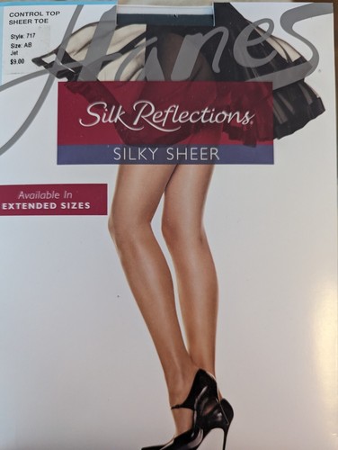 Silk Reflections Panty Hose Cool Comfort Little Color #718 Control Top ...